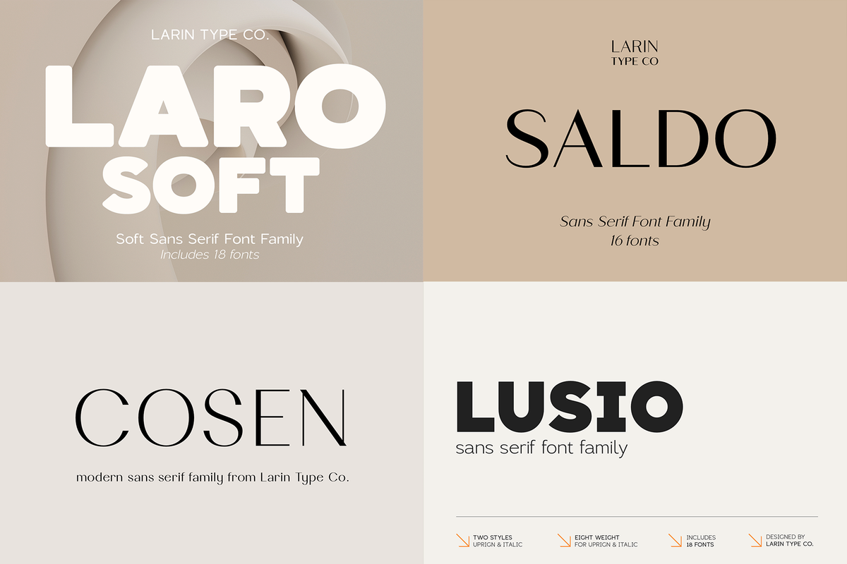 The Modern Font Bundle Vol. 3 – Pixel Surplus