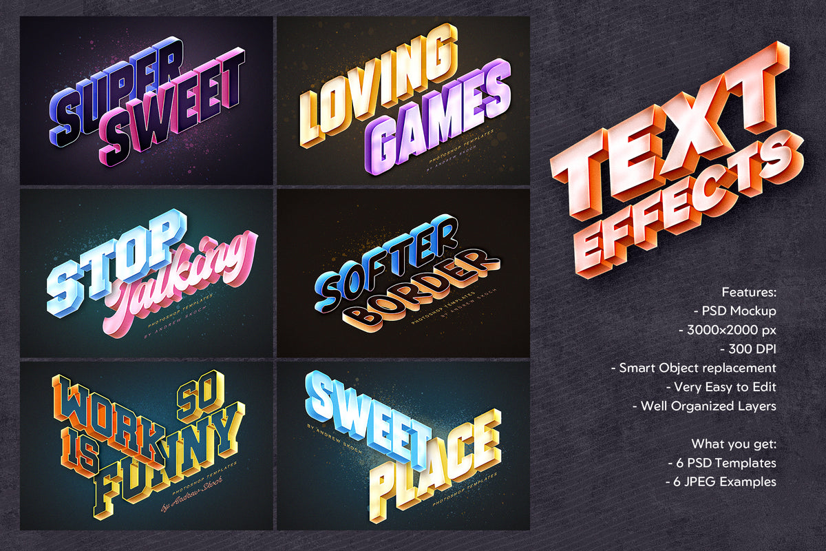 Isometric Text Effects – Pixel Surplus