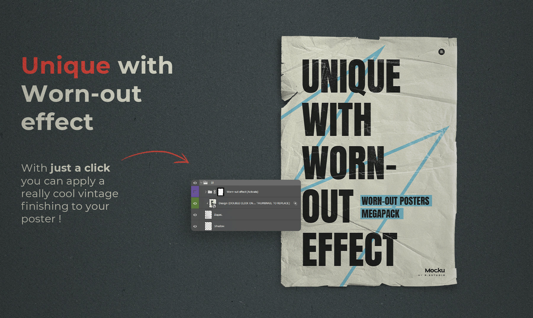 Worn-out Posters Bundle – Pixel Surplus