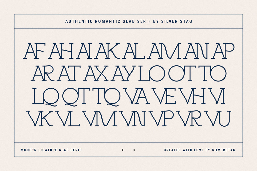 slab serif typeface examples