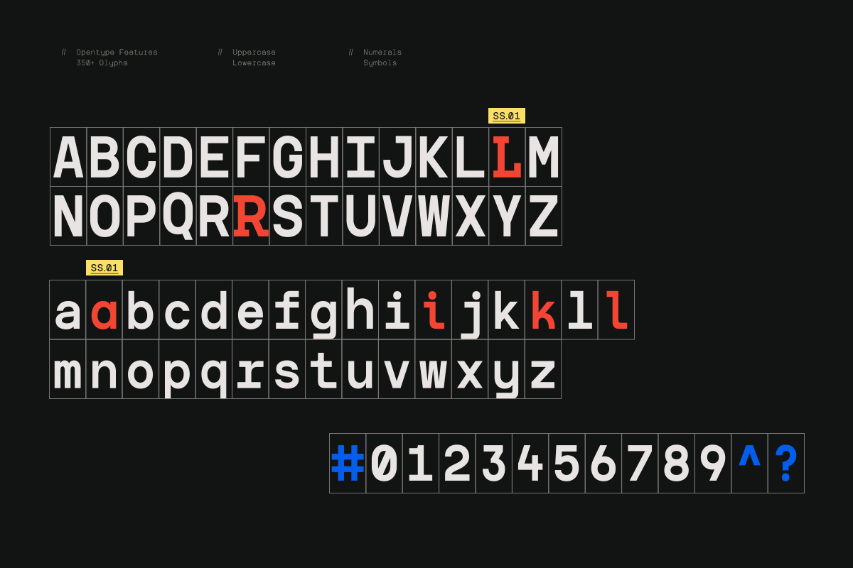 TRT Interval Mono Font – Pixel Surplus