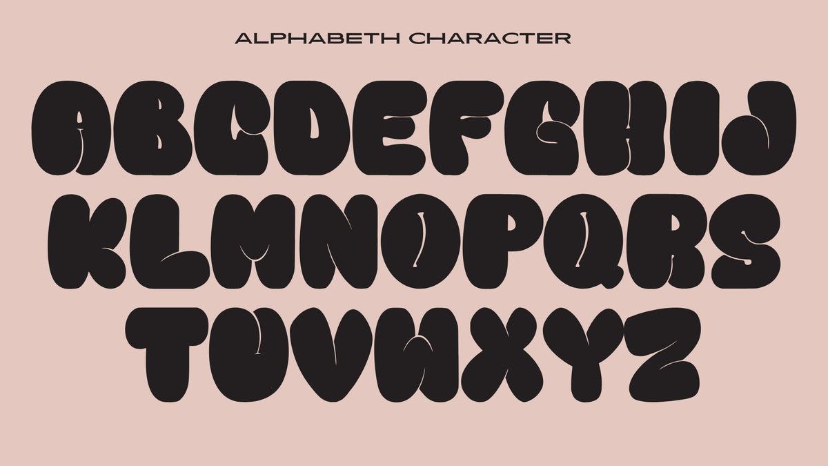 Giant Boss - Free Bubble Font – Pixel Surplus