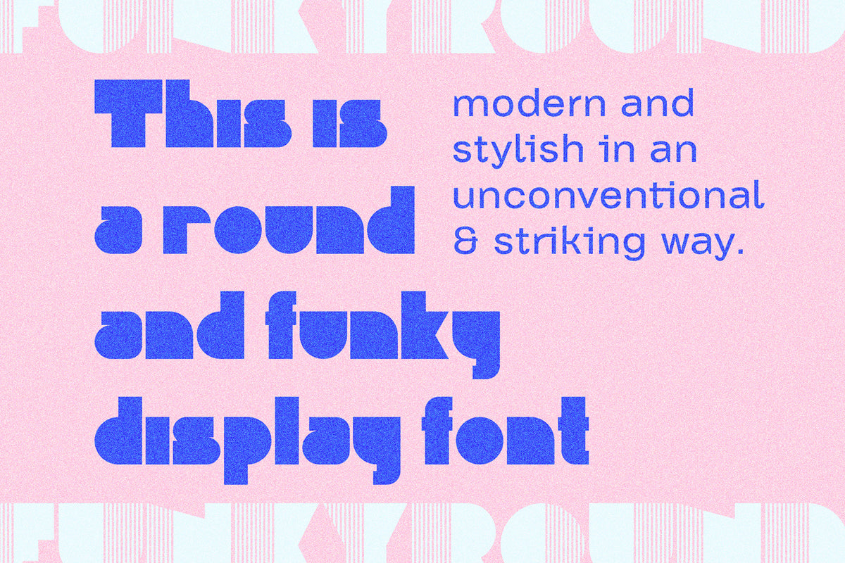 Funky Round - Free Retro Font – Pixel Surplus