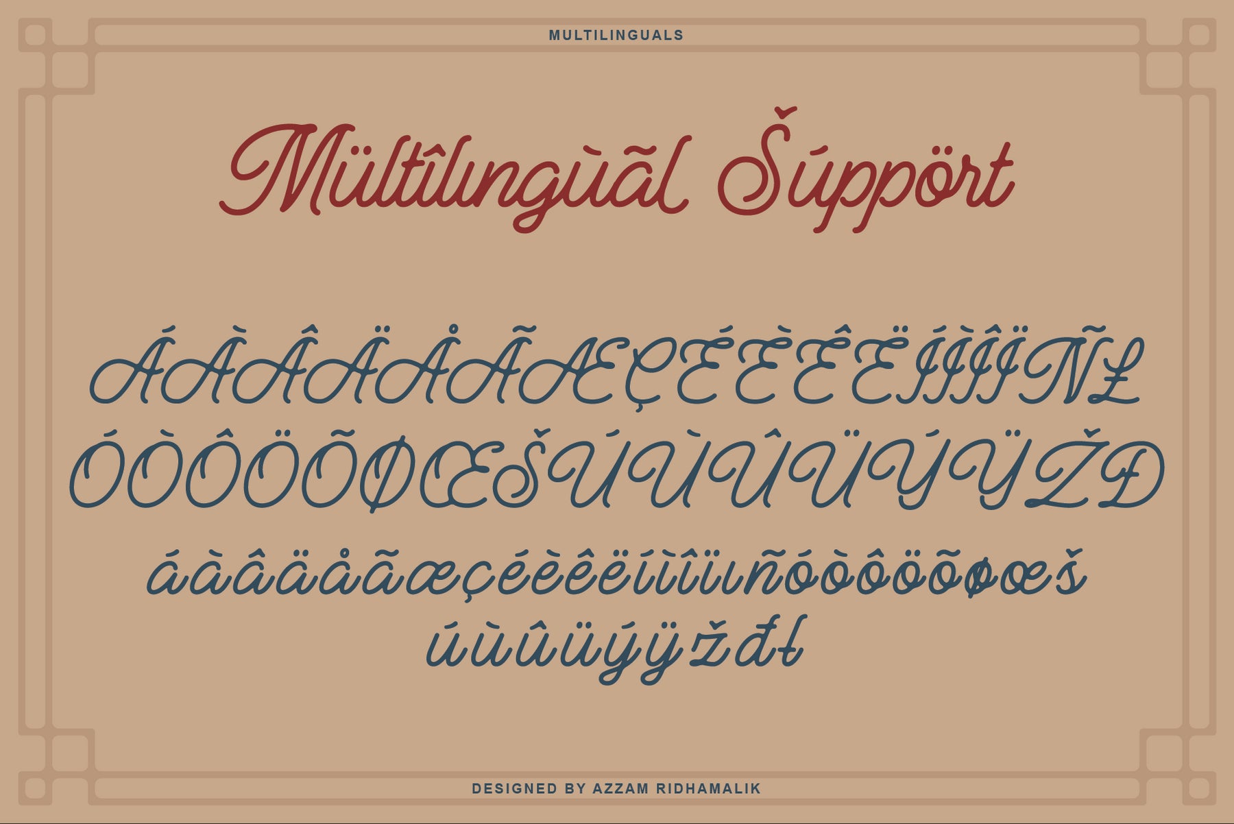 Manteman - Monoline Script Font – Pixel Surplus