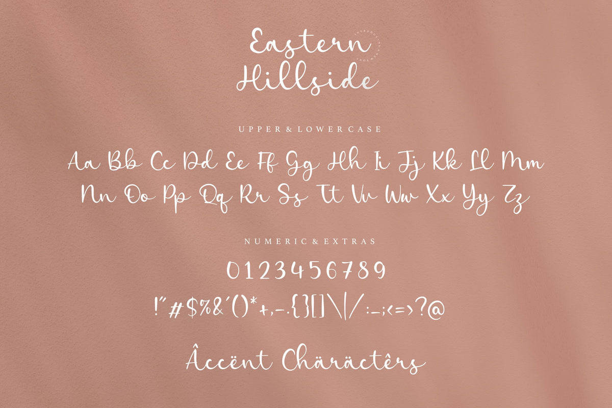 Eastern Hillside is a Modern Handwritten Font – Pixel Surplus