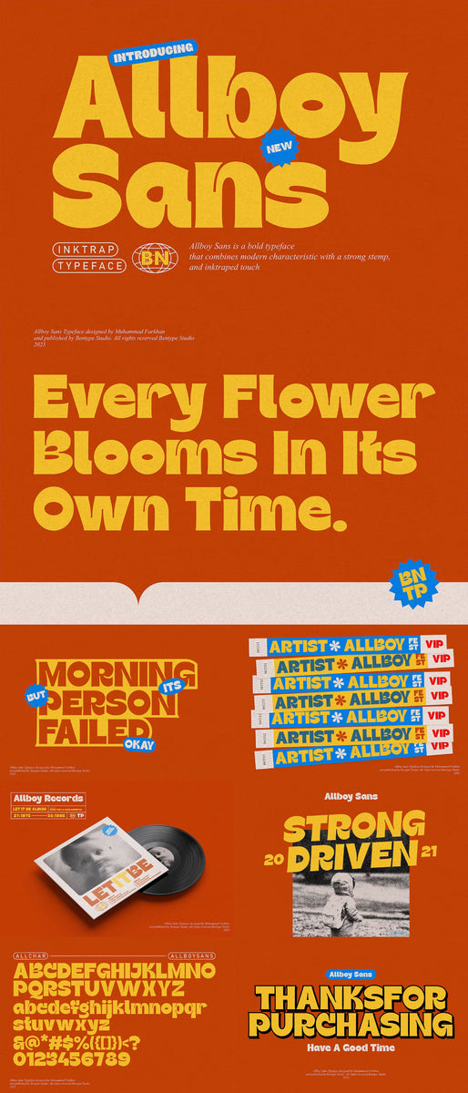 The Big & Bold Display Font Bundle – Pixel Surplus