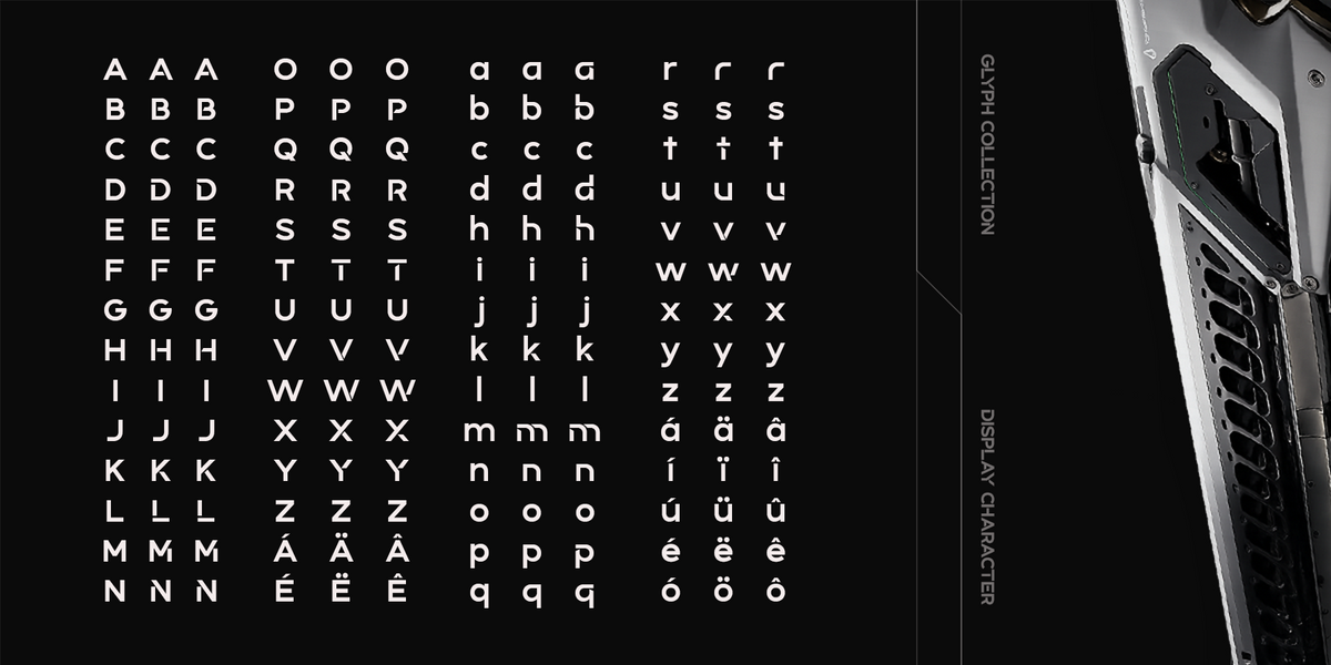 GC Tenwork - Modern Tech Sans – Pixel Surplus