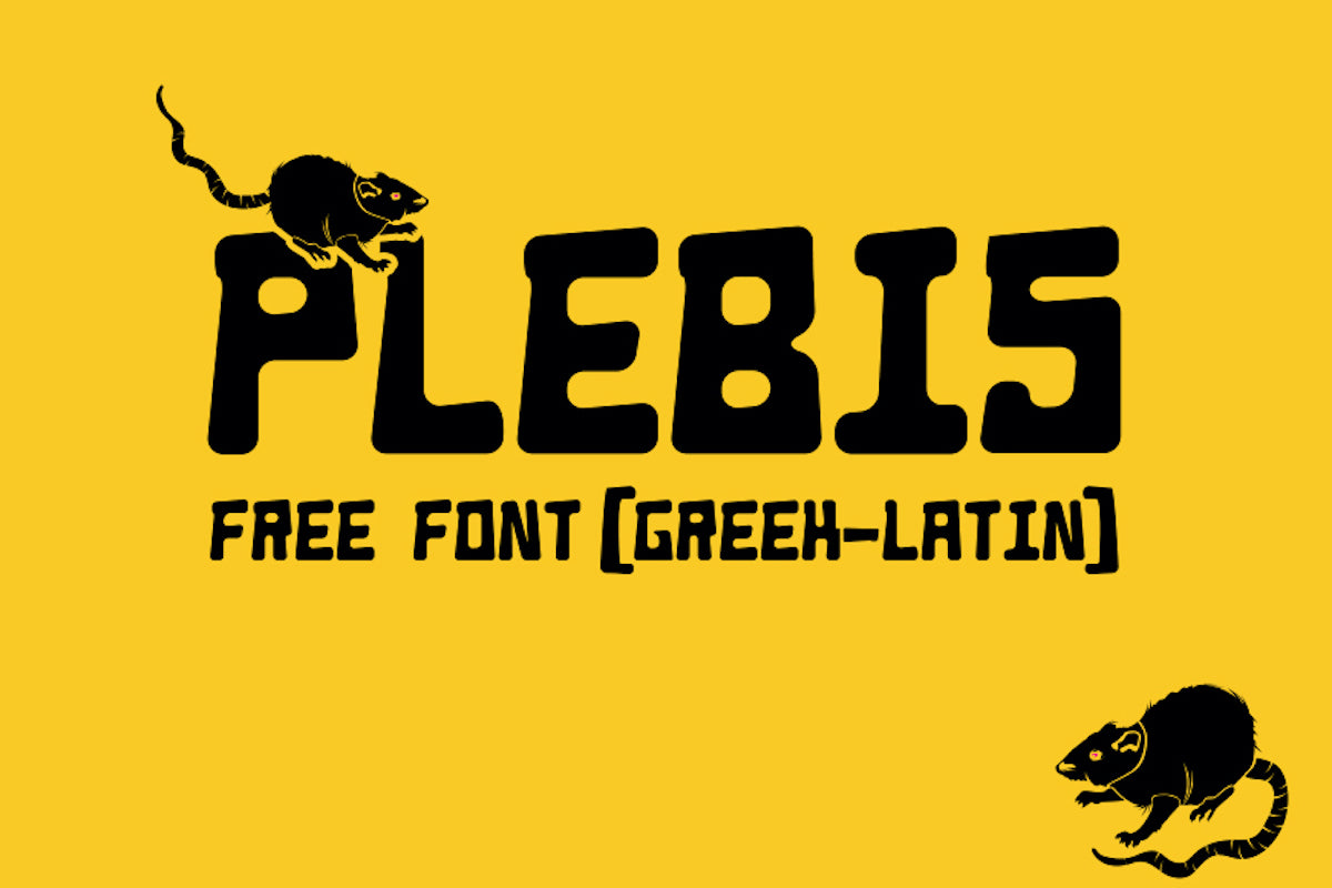 Plebis - Free Display Font – Pixel Surplus