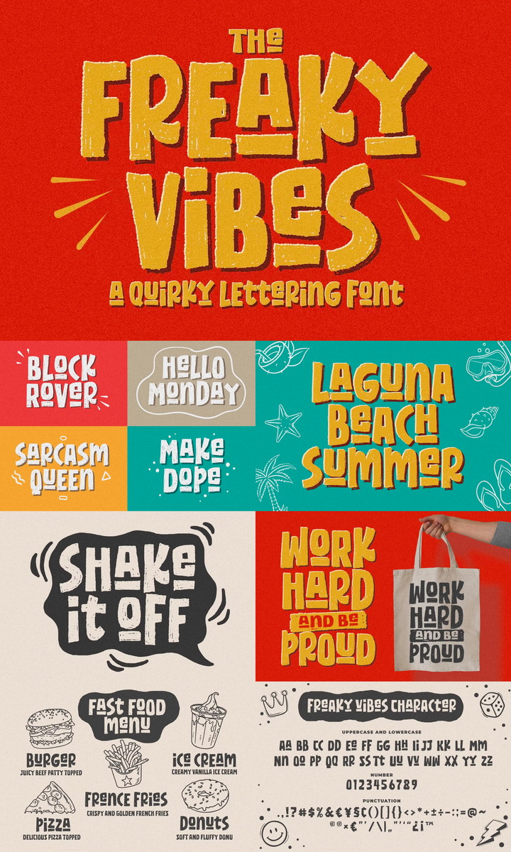 The Quirky Hand Drawn Font Bundle – Pixel Surplus