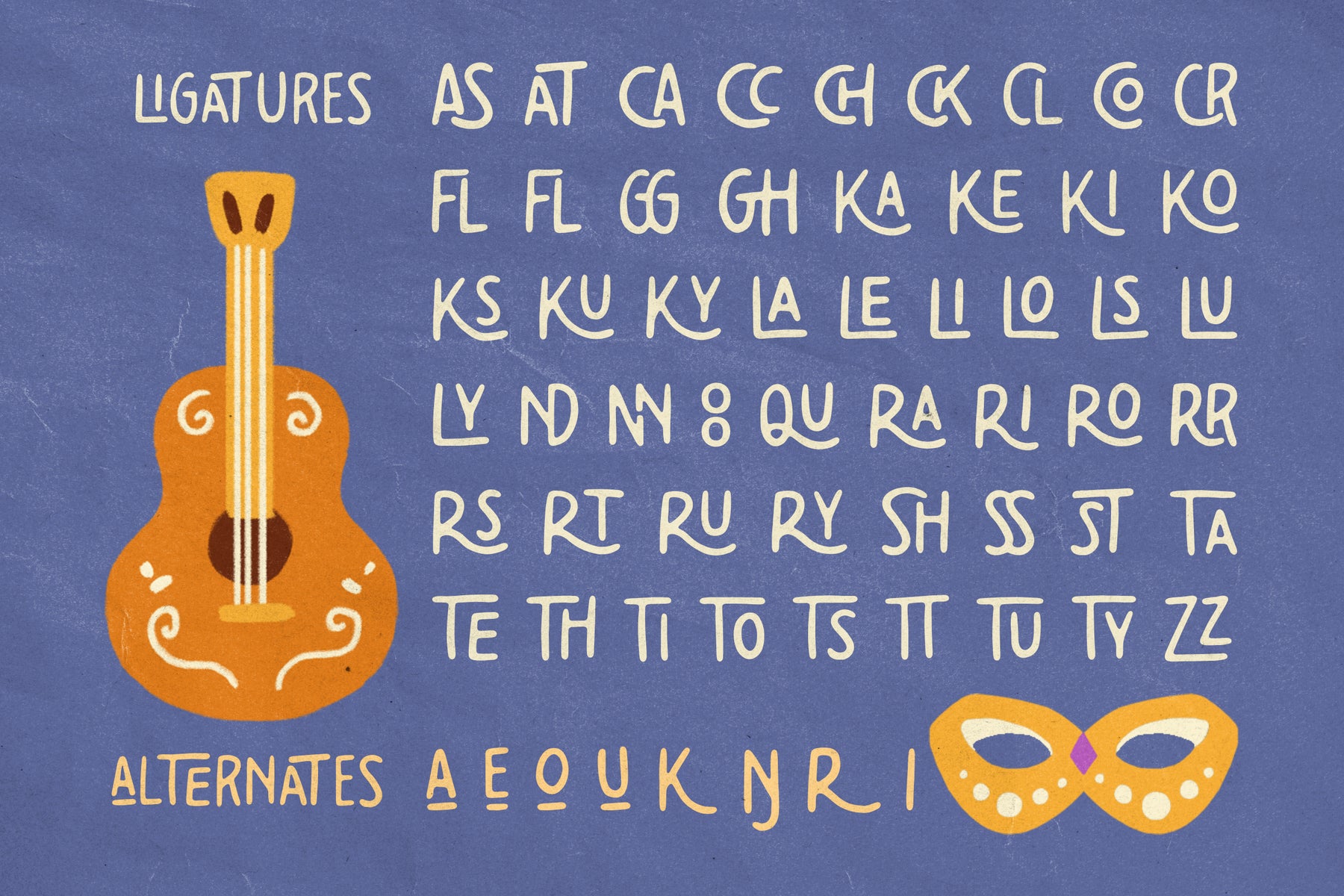 Latcha - Ligature Filled Hand Drawn Font – Pixel Surplus