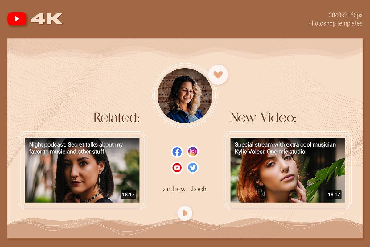 Elegant YouTube End Screens – Pixel Surplus