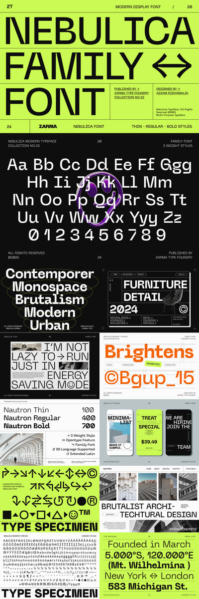 The Future Tech Font Library – Pixel Surplus