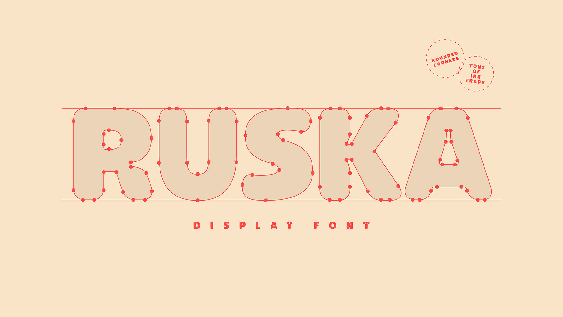 Ruska - Free Rounded Display Font – Pixel Surplus