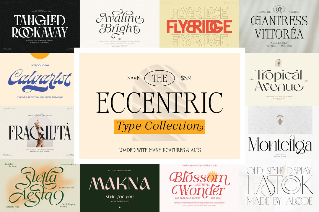 Eccentric Font