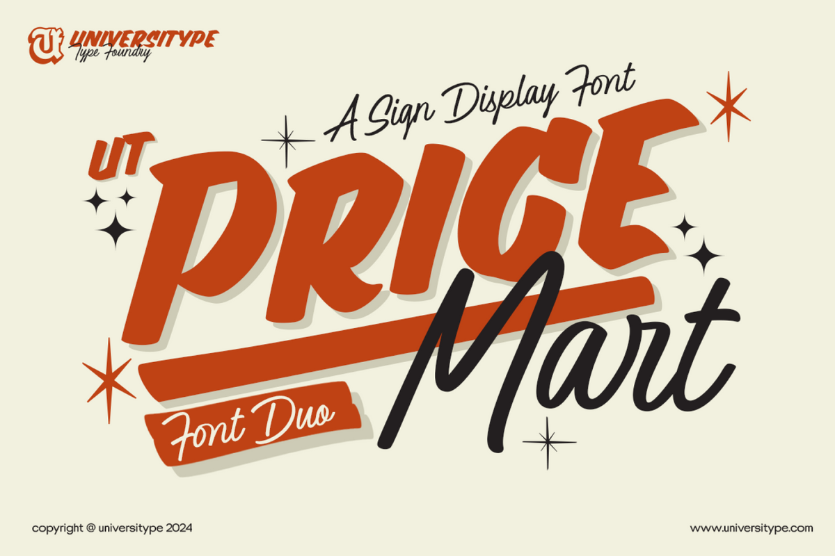 UT Pricemart Font Duo – Pixel Surplus