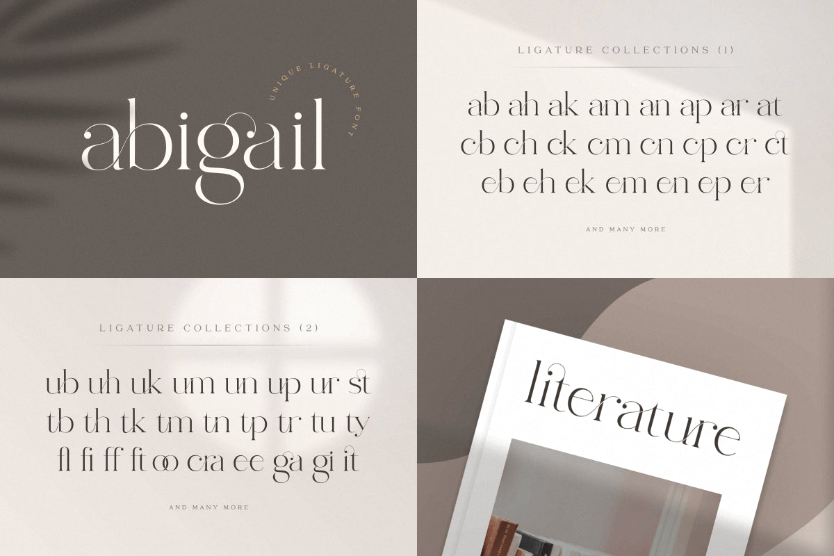 Unique & Classy Modern Font Bundle – Pixel Surplus