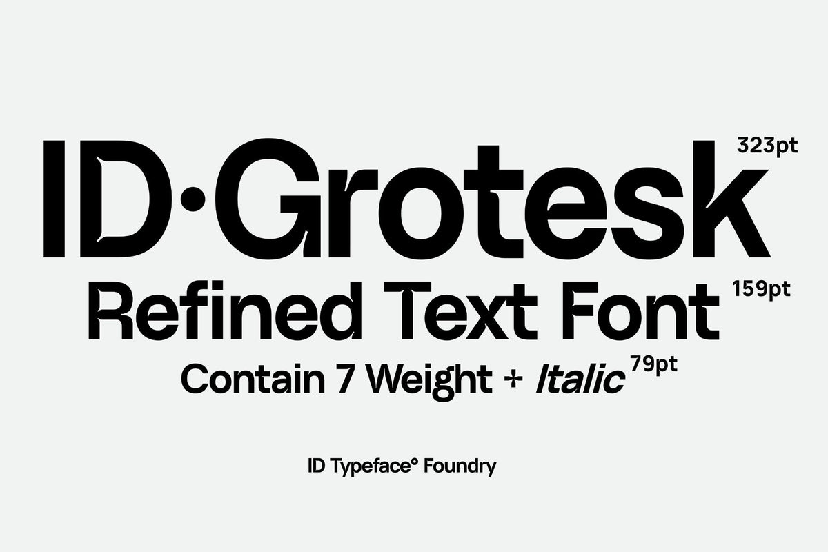 ID Grotesk – Pixel Surplus