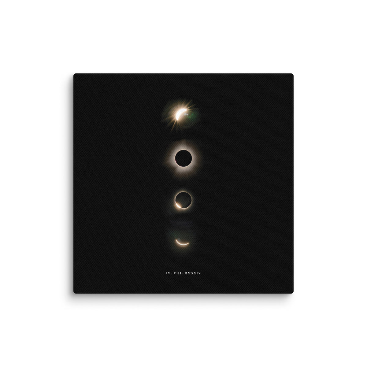 Total Eclipse Canvas Print – Pixel Surplus