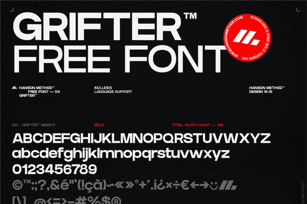 Grifter Bold - Free Strong Sans Serif – Pixel Surplus