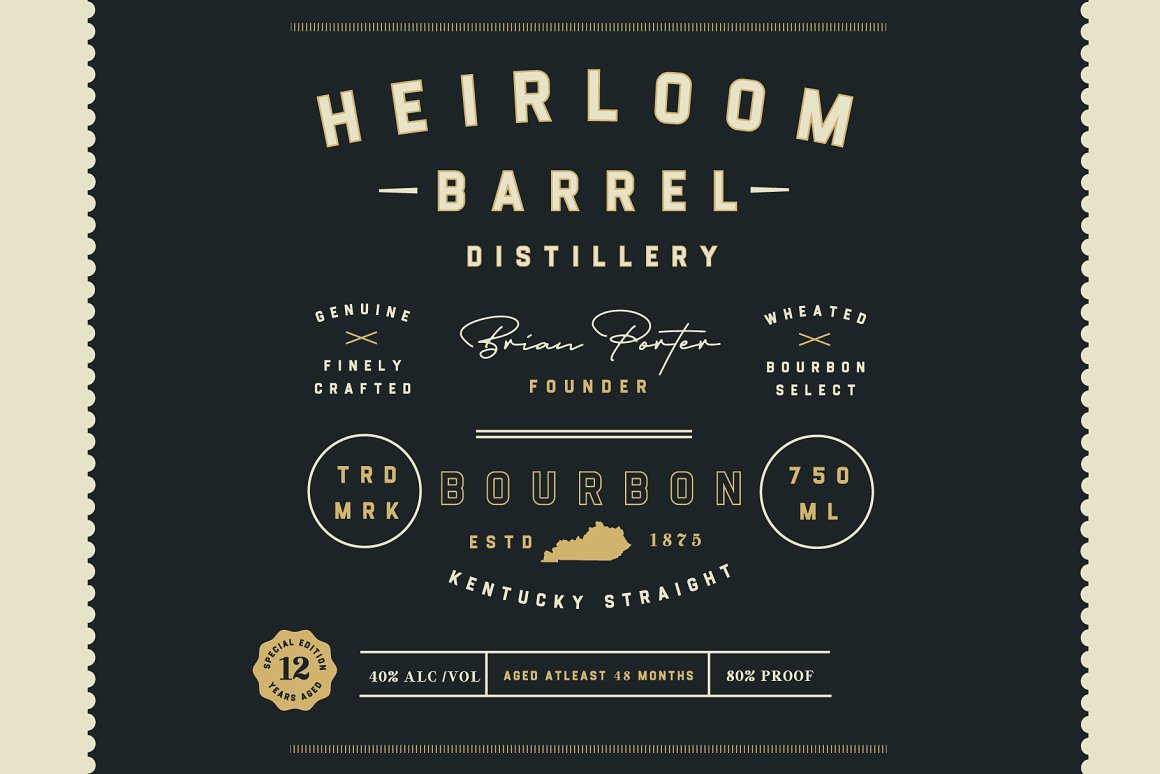 Flintstock - Industrial Display Font – Pixel Surplus