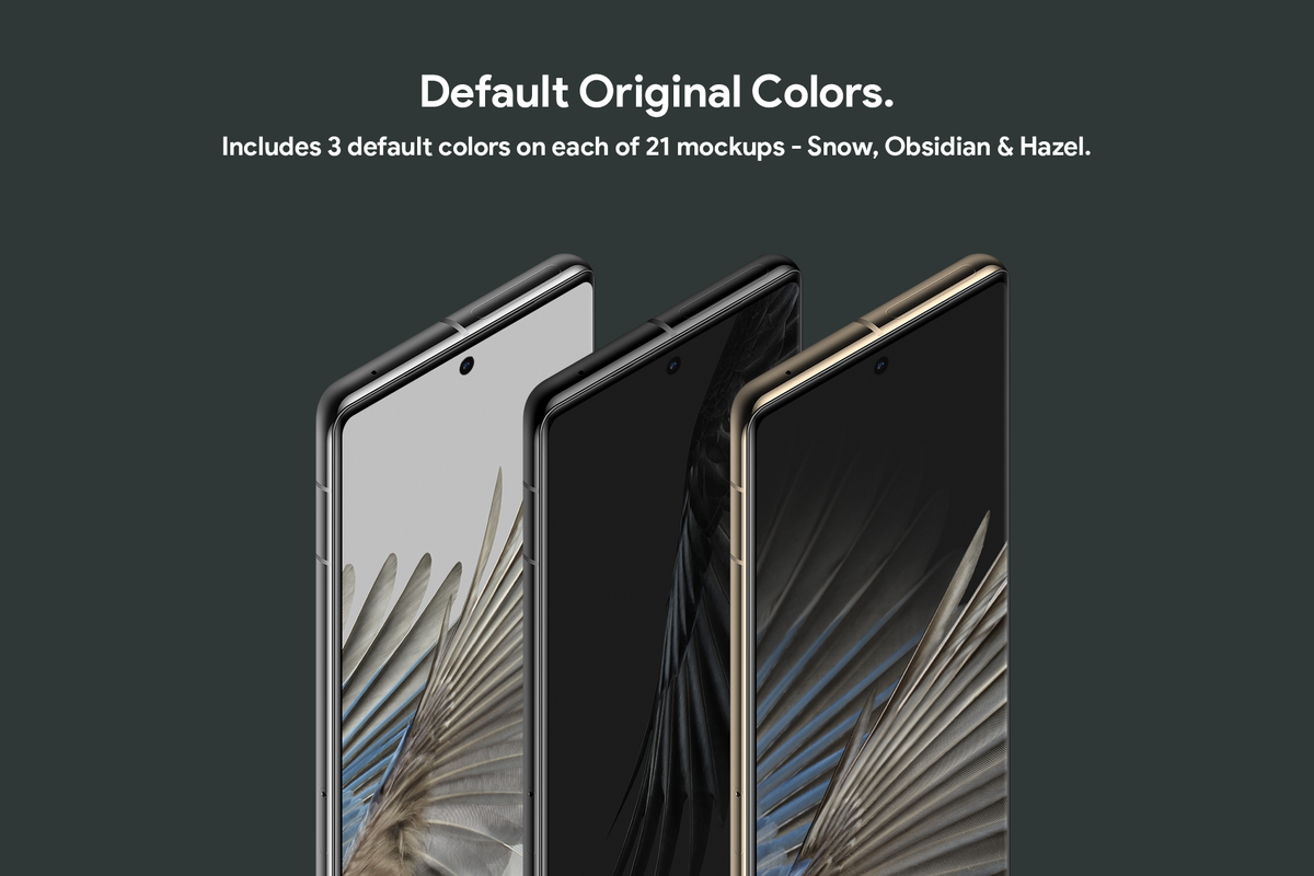 Google Pixel 7 Pro - 21 Mockups + Free Sample – Pixel Surplus