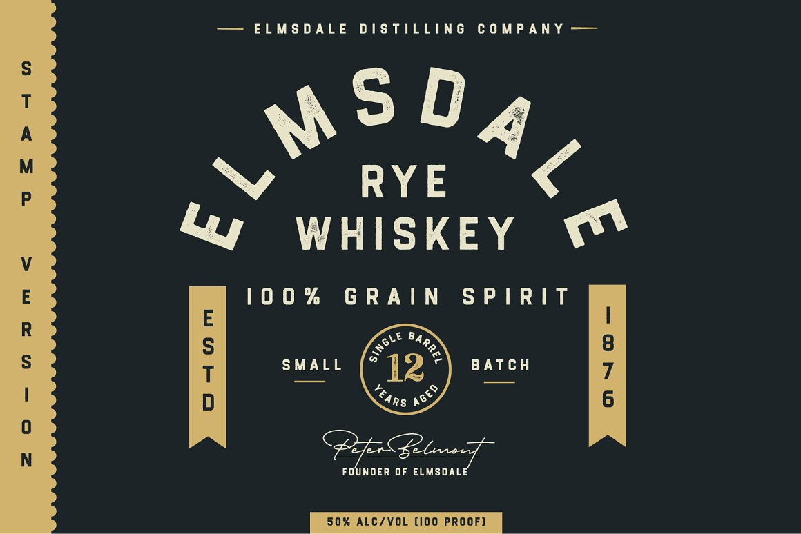 Flintstock - Industrial Display Font – Pixel Surplus