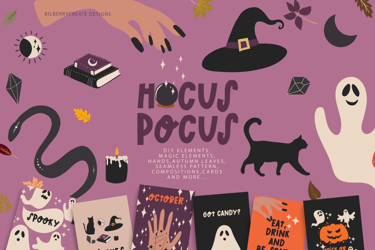 Hocus Pocus Art Set – Pixel Surplus