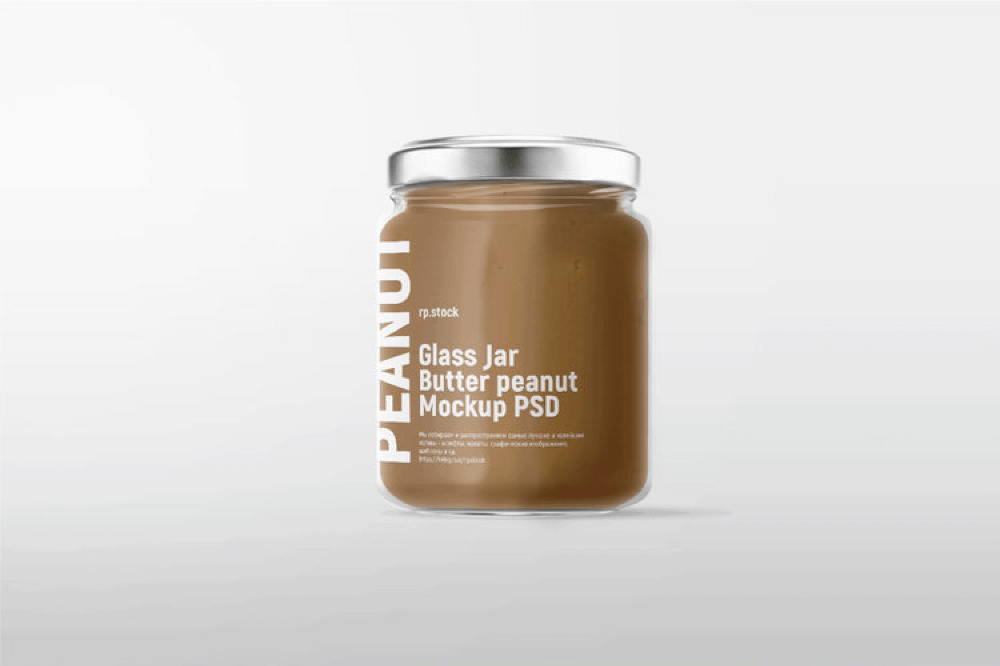 Free Realistic Glass Jar Mockup – Pixel Surplus