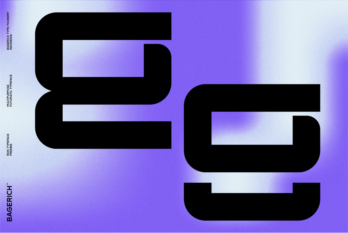 RON - Free Futuristic Display Typeface – Pixel Surplus