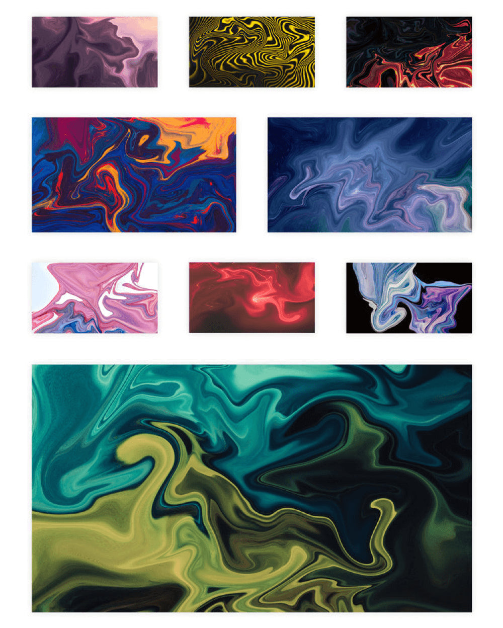 Free 50 Vibrant Swirl Textures Pack – Pixel Surplus