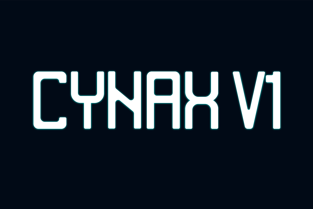 Cynax - Free Futuristic Display Font – Pixel Surplus