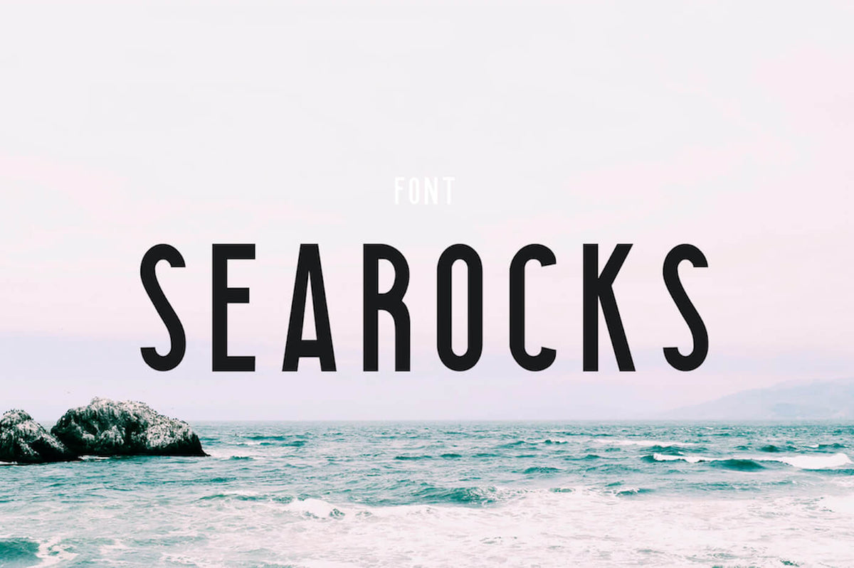Searocks - Free Clean Condensed Font – Pixel Surplus