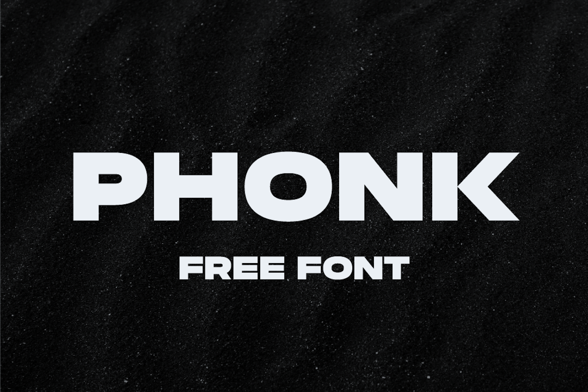 Phonk - Bold Wide Sans Serif Font Family – Pixel Surplus