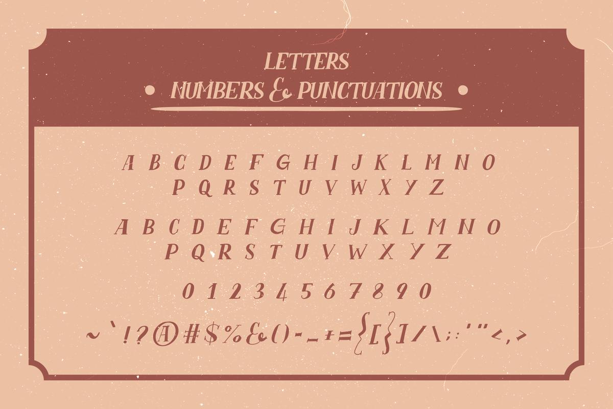 Portside - Hand Drawn Serif Font – Pixel Surplus