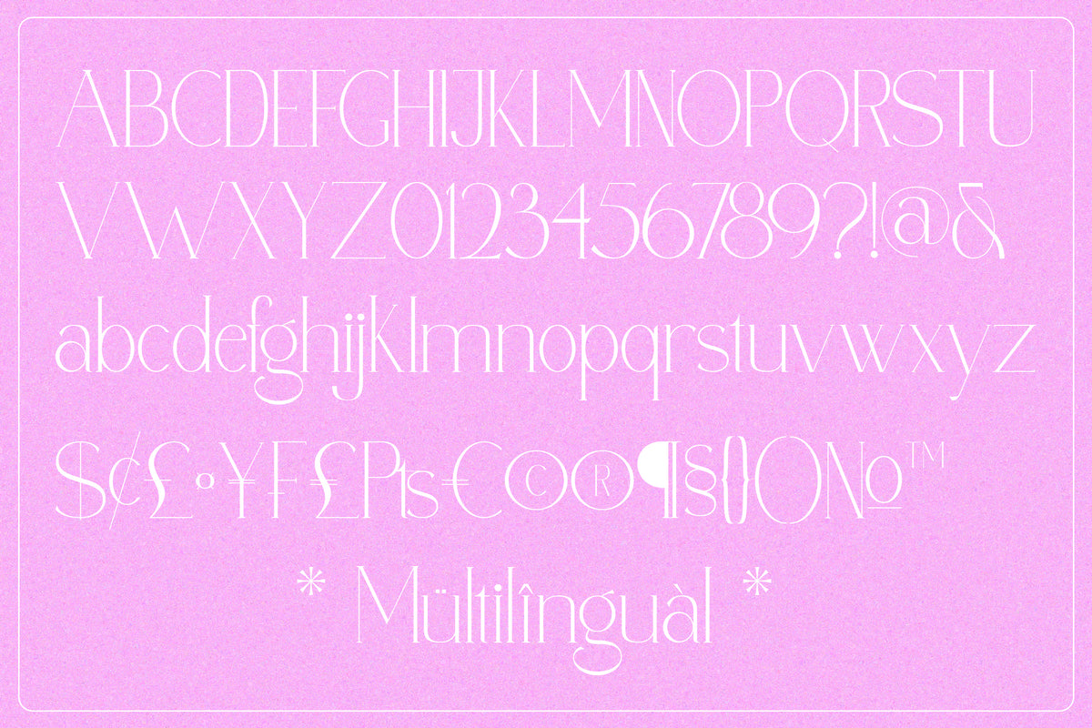 Polyglot - Elegant Serif Font – Pixel Surplus