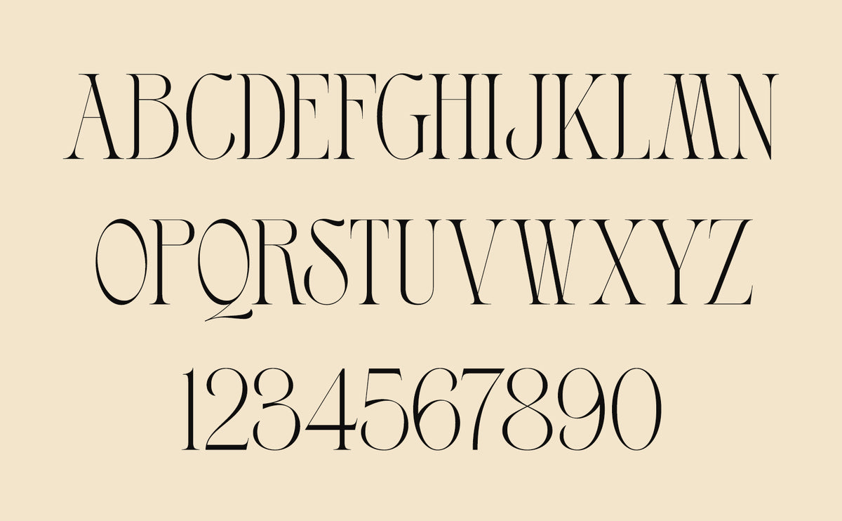 Roxton - Elegant Ligature Serif Font – Pixel Surplus