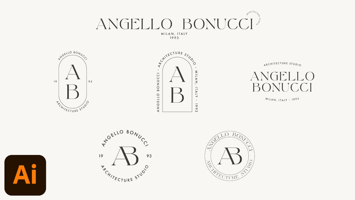 Logo Template File - Master the Type On A Path Tool in Adobe Illustrat ...