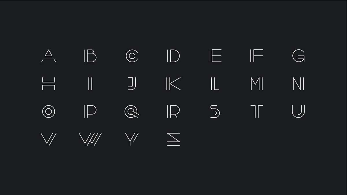 Vector Line - Free Modern Logo Font – Pixel Surplus